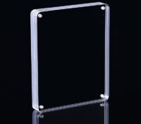 Round Corners Acrylic Magnetic Photo Frame Wholesale